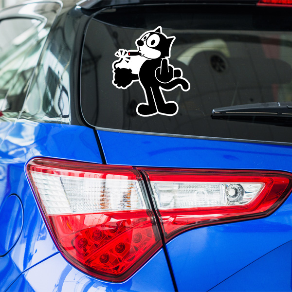 Felix The Cat Bomb - Sticker4Us