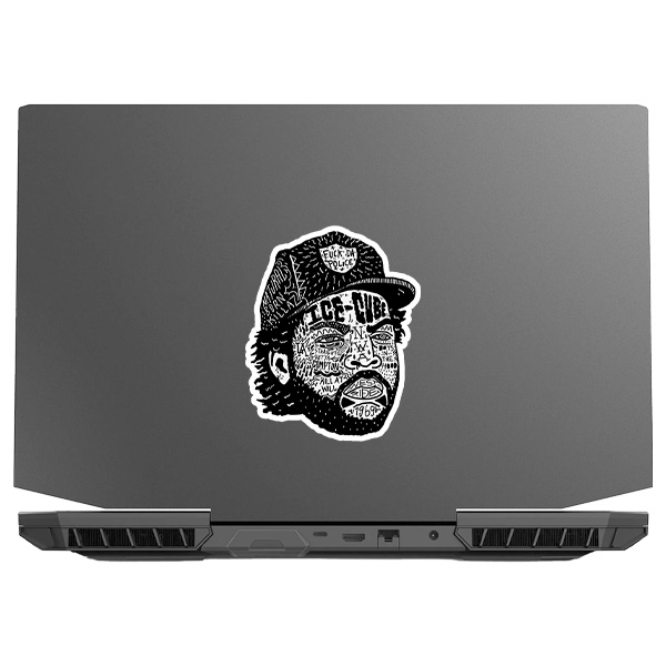 Ice Cube Face - Sticker4Us