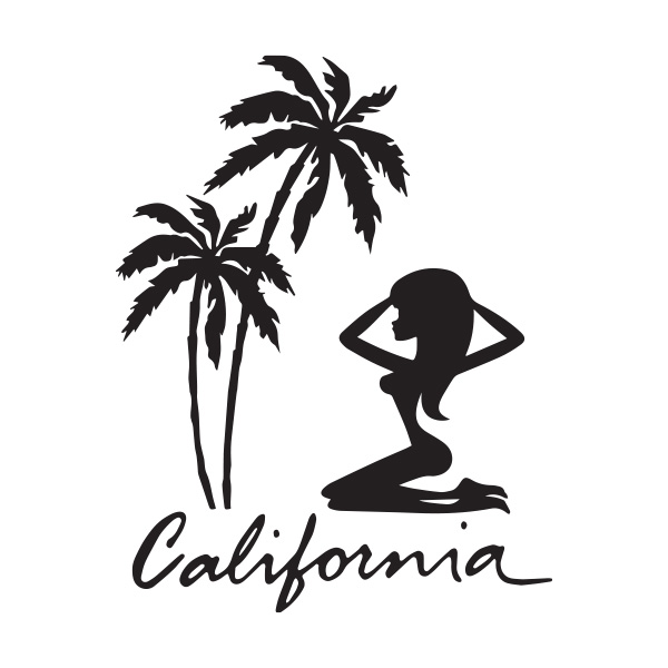 California Girl Sticker4us