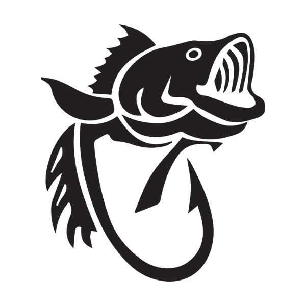 Fish Hook - Sticker4Us