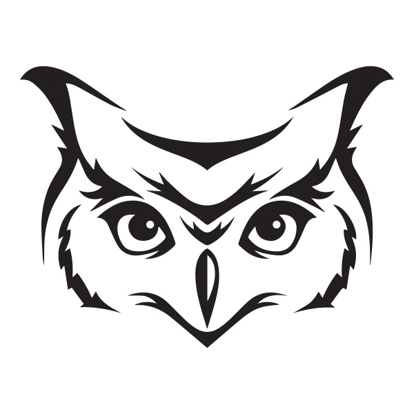 Owl Face - Sticker4Us