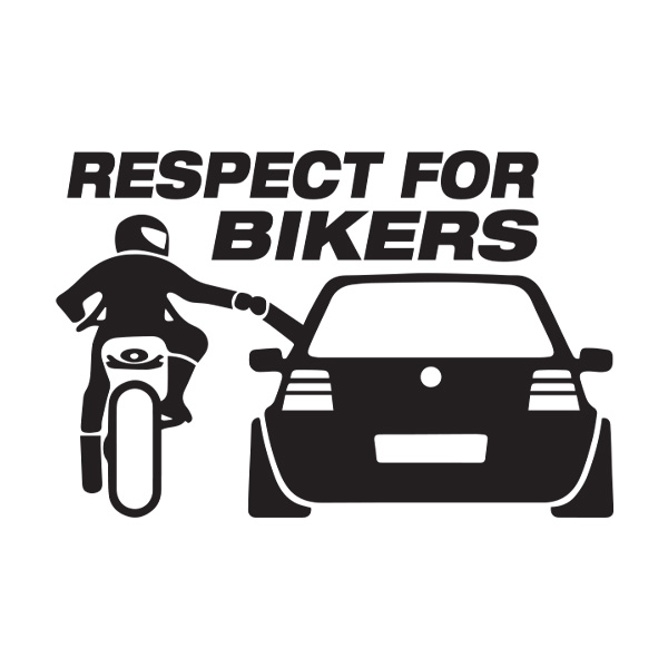 Respect For Bikers - Sticker4Us