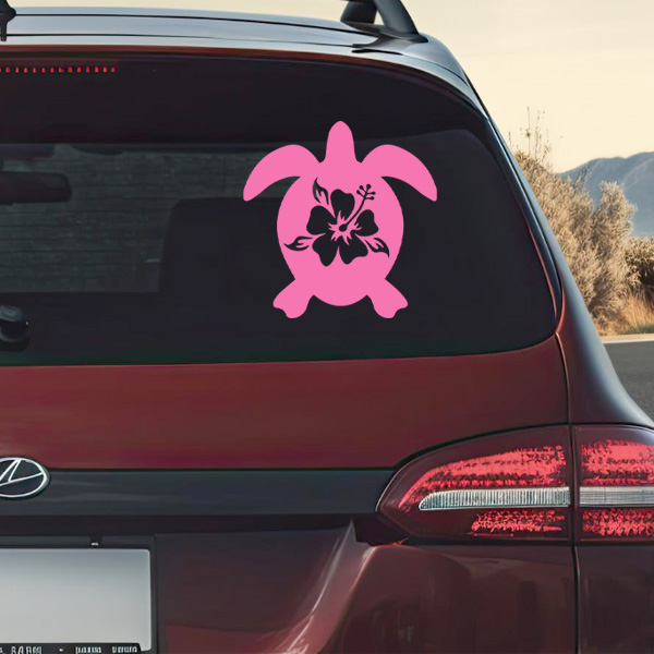 Turtle Flower - Sticker4Us
