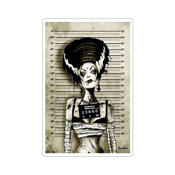 Frankenstein Bridge Wanted - Sticker4Us