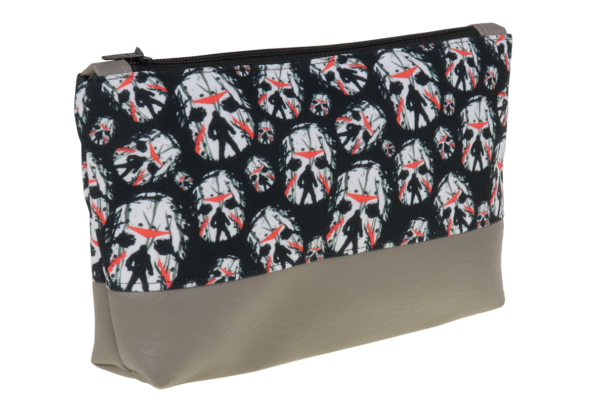 Horror Jason Mask Makeup Bag - Sticker4Us